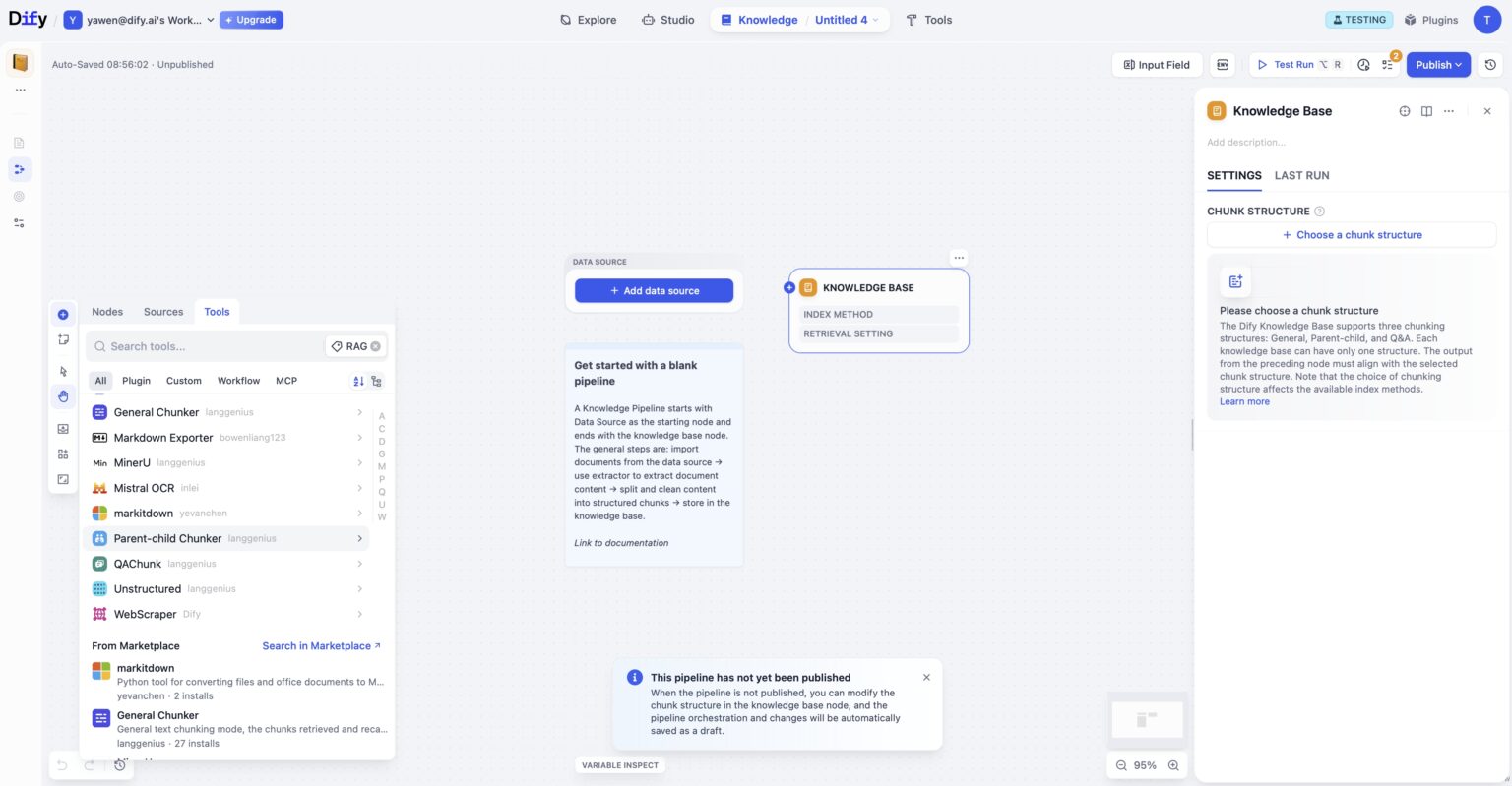 Dify 2.0 徹底解説！AIアプリ開発の新常識、RAG精度を飛躍させる新機能とは - 株式会社スクーティー ブログ